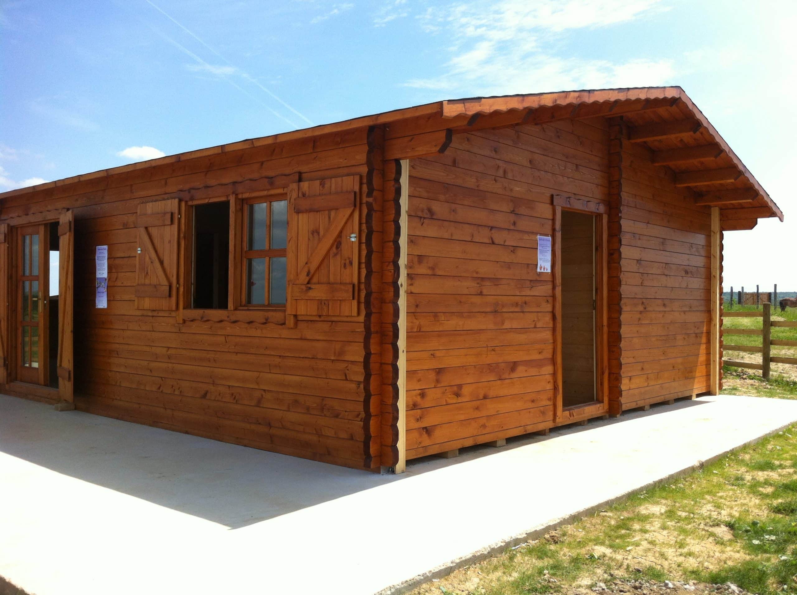 Chalets bois en kit, à monter soi-même - L'Européenne de chalets